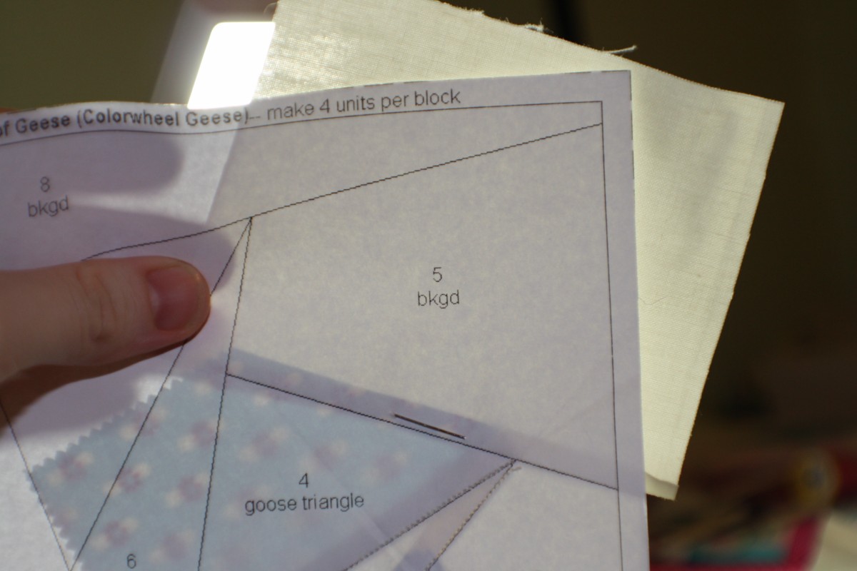 Distant Pickles: Paper Piecing Tutorial (or quilting by numbers as I ...